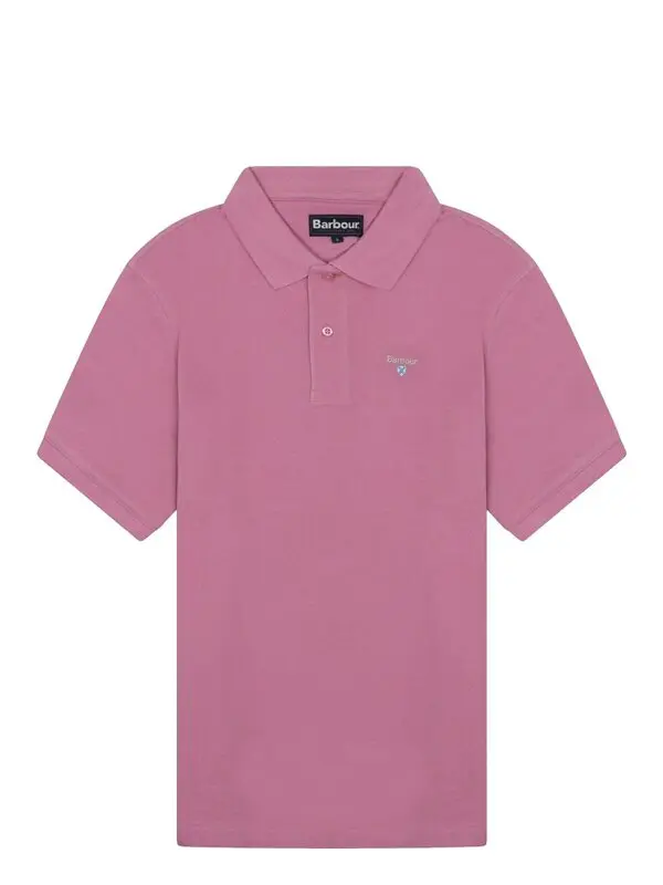 Barbour Polo With Logo - Pink