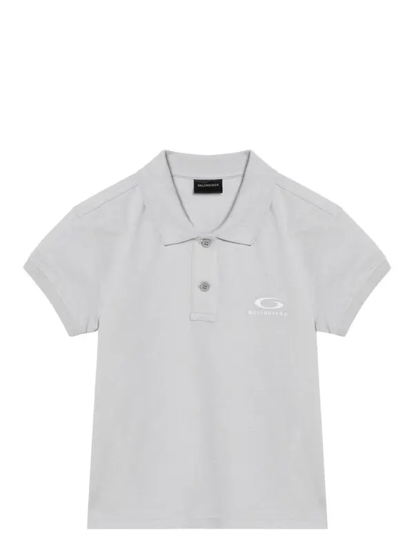Balenciaga Laurel Classic Polo - White