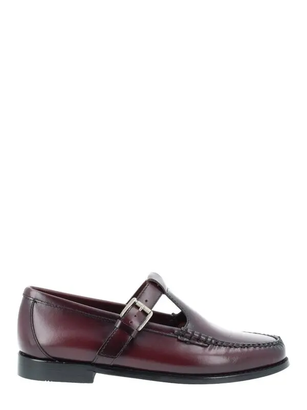 G.H. BASS & CO. Moccasin Mary Jane Weejun - Bordeaux