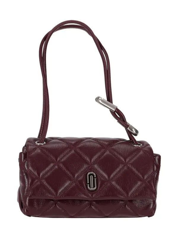 Marc Jacobs The Mini Dual Shoulder Bag - Dark Plum