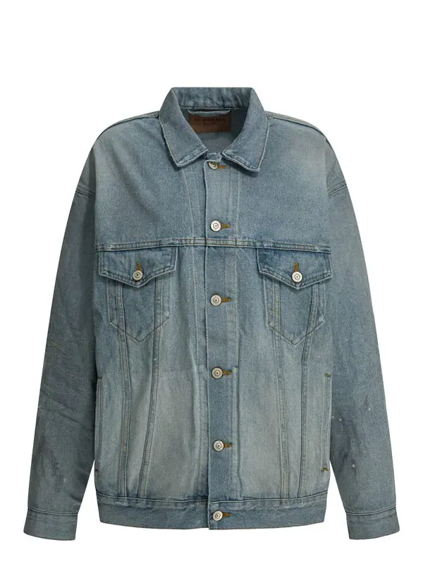 Balenciaga Denim Jacket - Light Blue