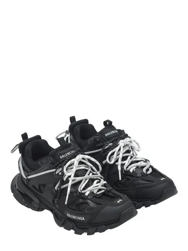 Balenciaga Low Track Sneakers - Black