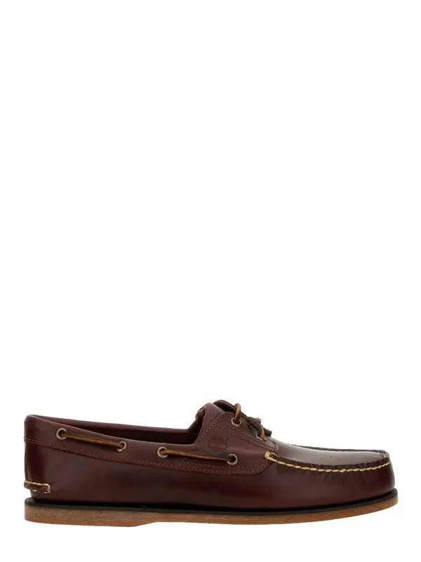 Timberland Leather Boat Shoe - Brown
