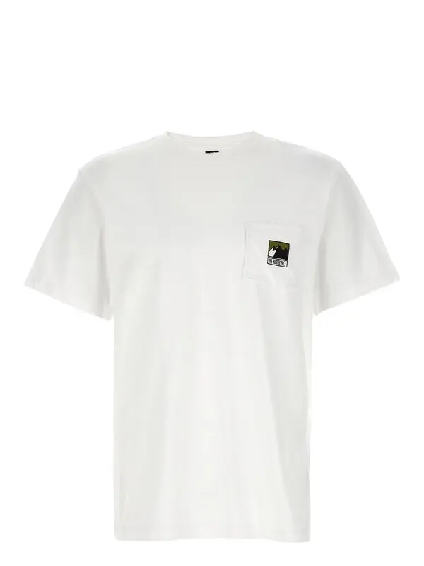 The North Face Mountain Logo' T Shirt - White