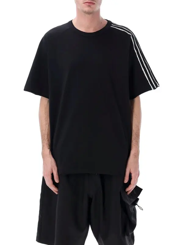 Y3 T Shirts And Polos - Black