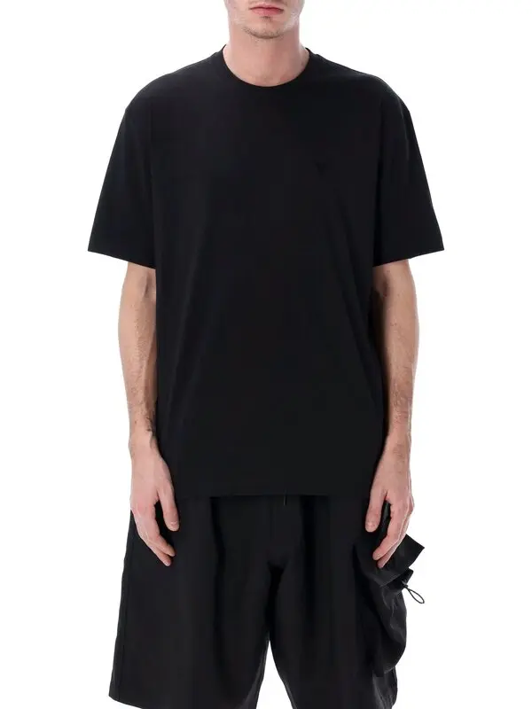 Y3 T Shirts And Polos - Black