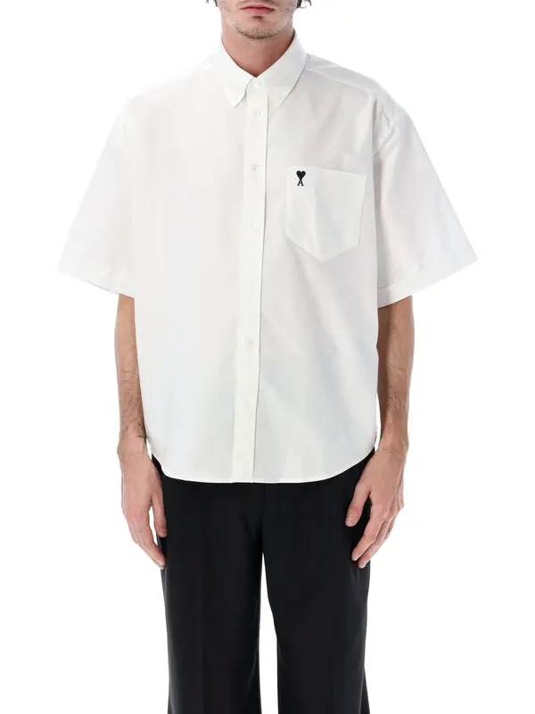 Ami T Shirts And Polos - White