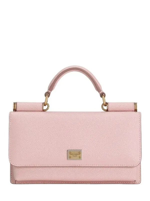 Dolce & Gabbana Leather Mini Bag - Pink