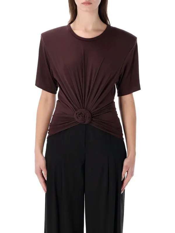 Magda Butrym T-shirt - Brown