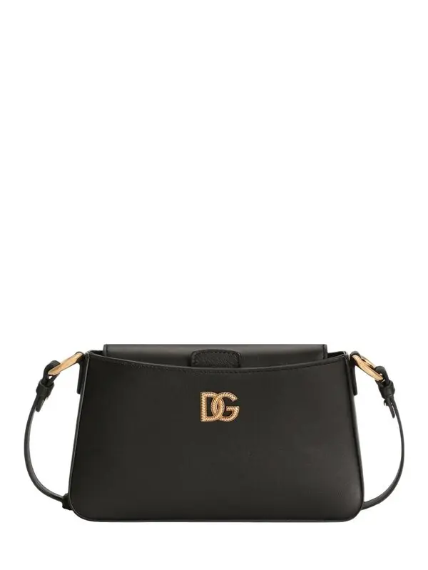 Dolce & Gabbana Leather Phone Bag - Black