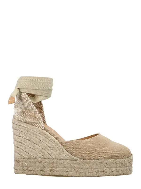 CastaÑer Carina 8 Wedge Espadrilles - Sand