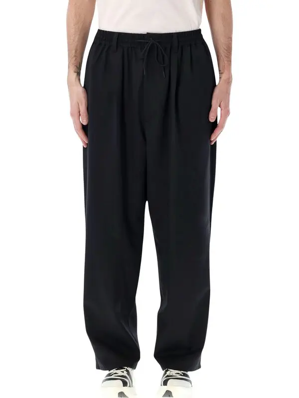 Y3 Relaxed Fit Pants - Black