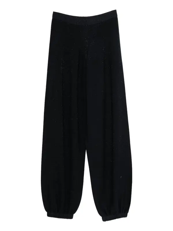 Fabiana Filippi Wool And Cotton Trousers - Blue