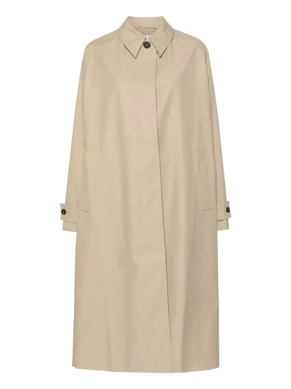 STUDIO NICHOLSON PRE Studio Nicholson Holin Cotton-blend Coat - Beige