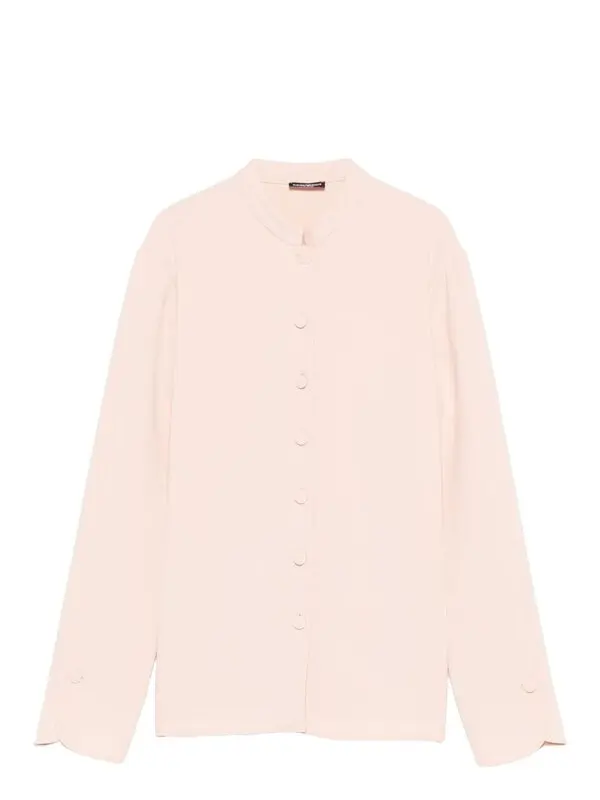 Emporio Armani Crepe Shirt - Powder