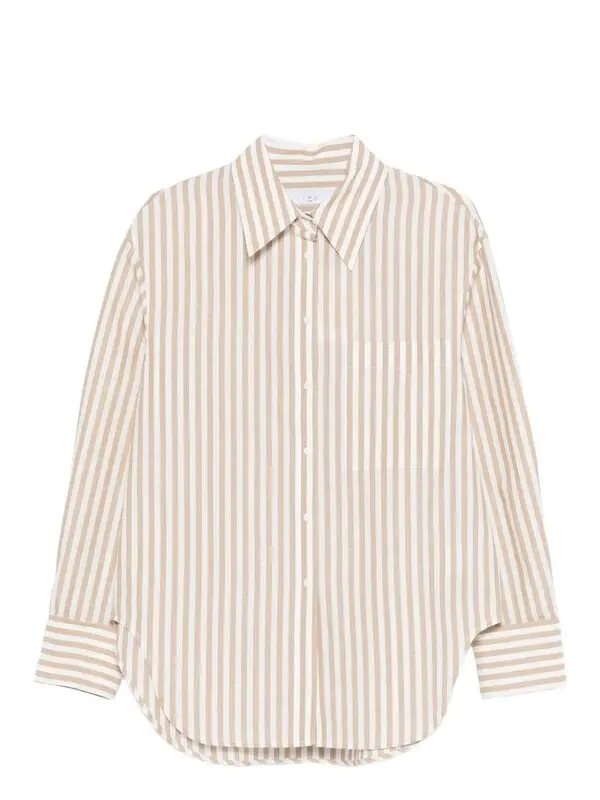 IRO PARIS Azaloa Striped Blouse - Beige