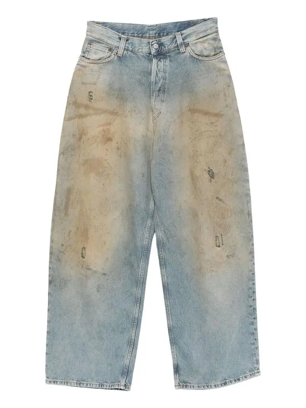 Acne Studios Wide-leg Denim Jeans - Clear Blue