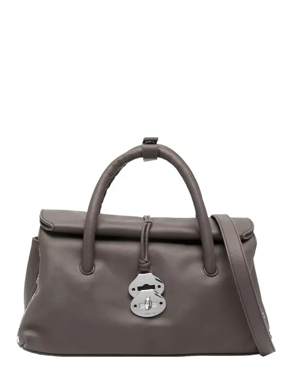 ZANELLATO Dotta Centauro Small Handbag - Brown