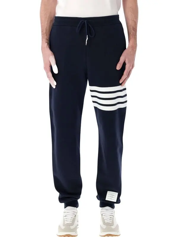 Thom Browne Fleece Sweatpants - Blue