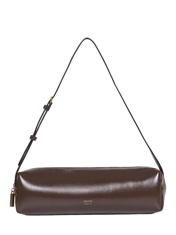 Khaite Kye Leather Shoulder Bag - Brown