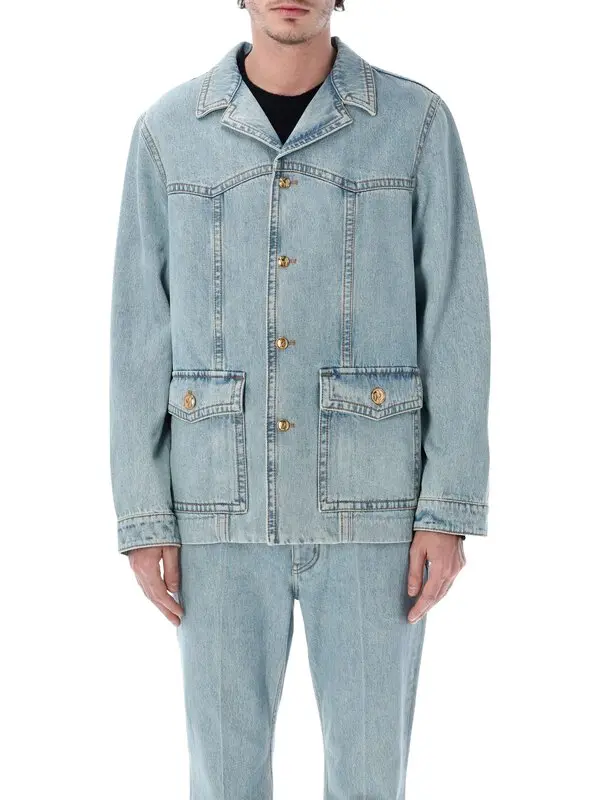 Valentino Garavani Denim Jacket - Denim Blue