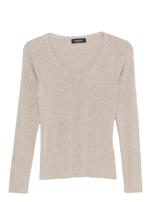 Fabiana Filippi Crewneck Sweater - Ivory