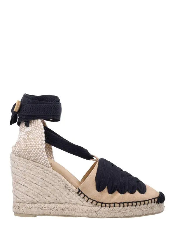 CastaÑer Critis 8 Espadrille Wedges - Tostado