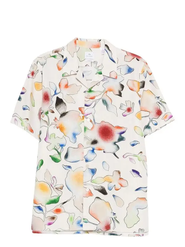 Paul Smith Printed Shirt - White