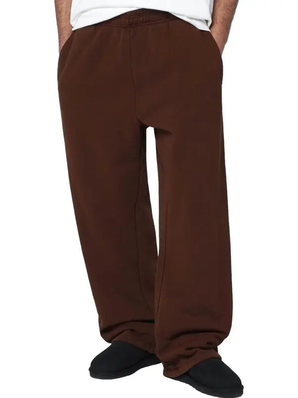ENTIRE STUDIOS Dark Cotton Joggers - Brown