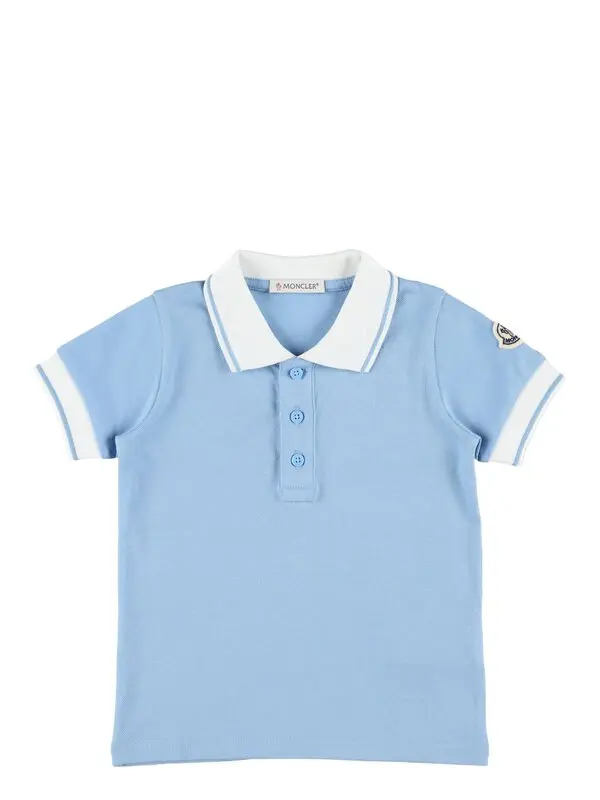 Moncler T-shirt And Polo - Blue