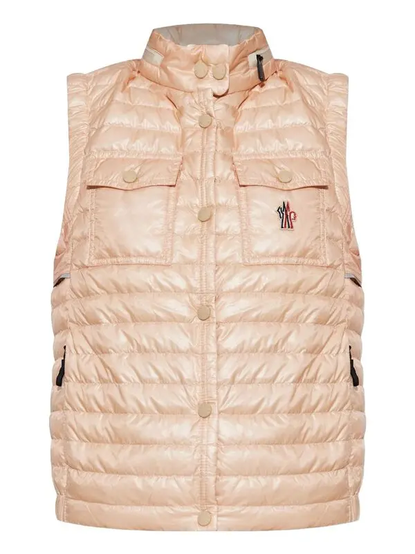 Moncler Gumiane Down Vest - Powder