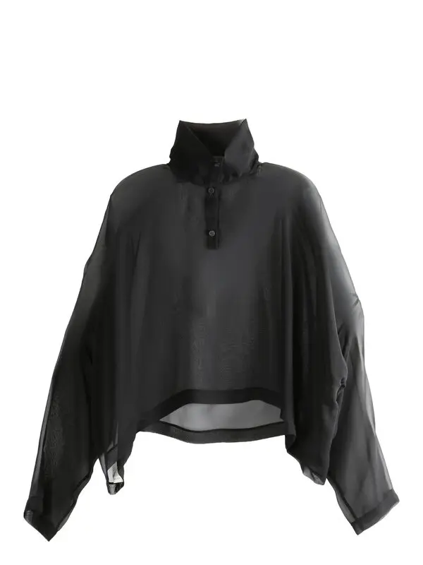 Rick Owens Temple Jumbo Top - Black