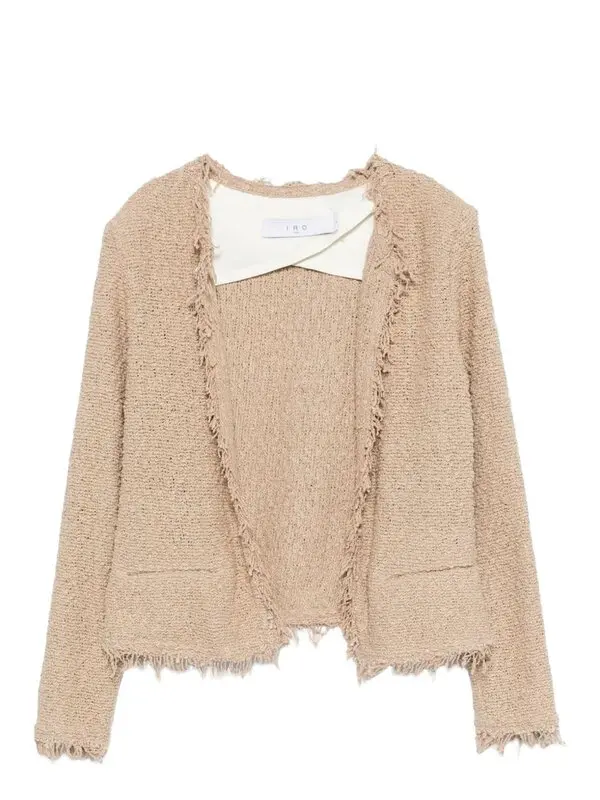 IRO PARIS Shavani Cotton Jacket - Beige