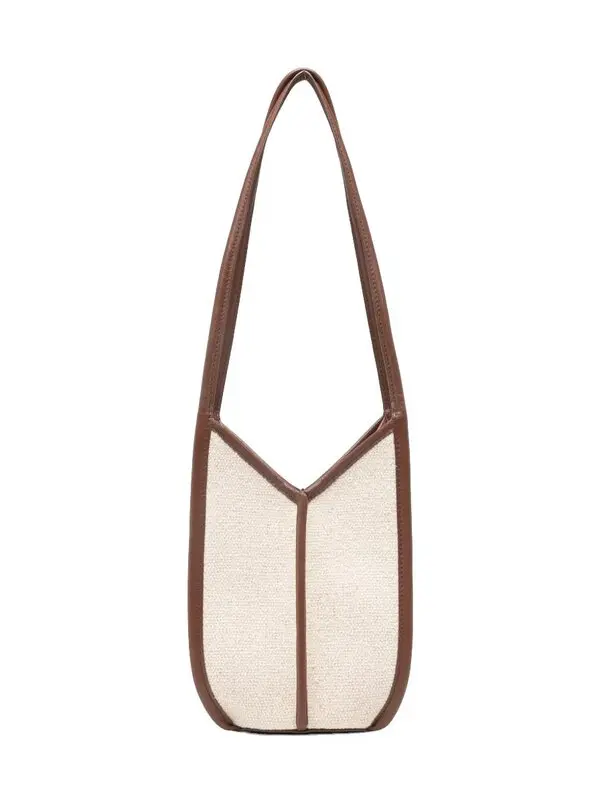 Hereu Calella Canvas Bucket Bag - Ivory