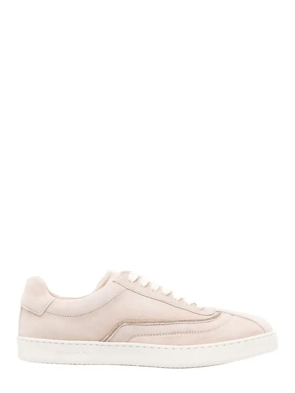 Fabiana Filippi Suede Leather Sneakers - Beige