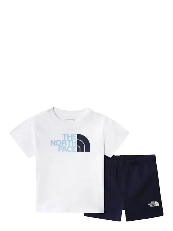 The North Face T-shirt And Shorts Set - Blue