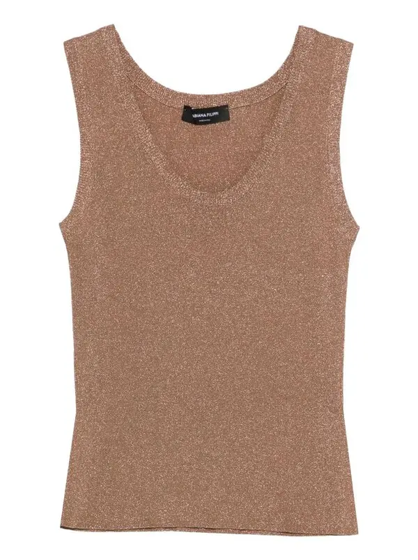 Fabiana Filippi Tank Top - Brown