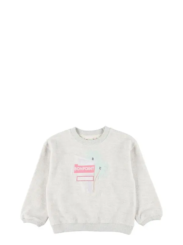 Bonpoint Tayla Sweatshirt - Heather Gray