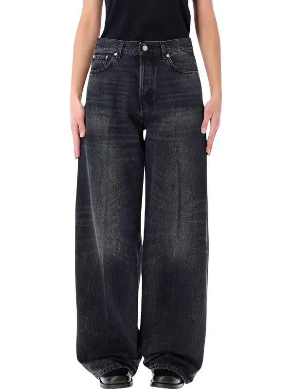 HAIKURE Bethany Relaxed Jeans - Authentic Black