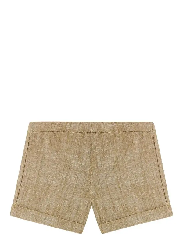 Bonpoint Cotton Shorts - Brown
