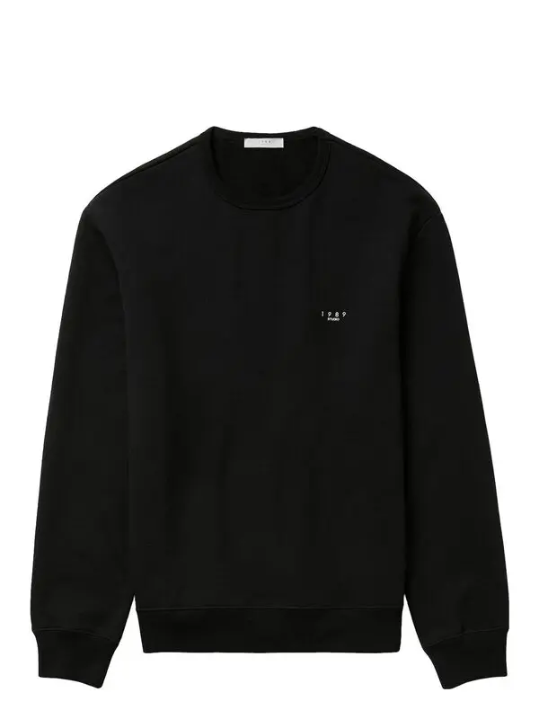 1989 STUDIO Crewneck Sweat - Black
