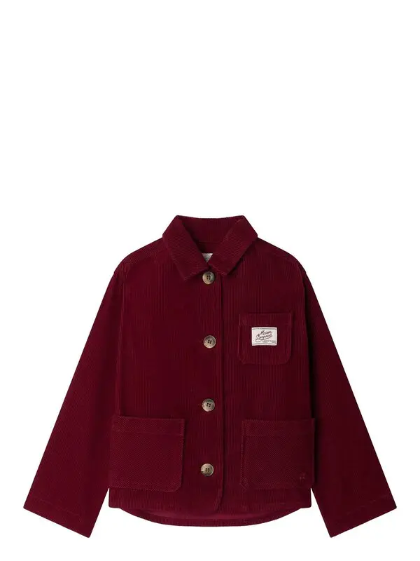 Bonpoint Corduroy Edith Jacket - Red