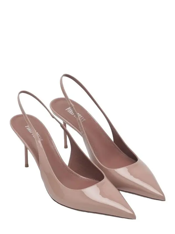 Paris Texas Lidia Patent Leather Slingbacks - Pink