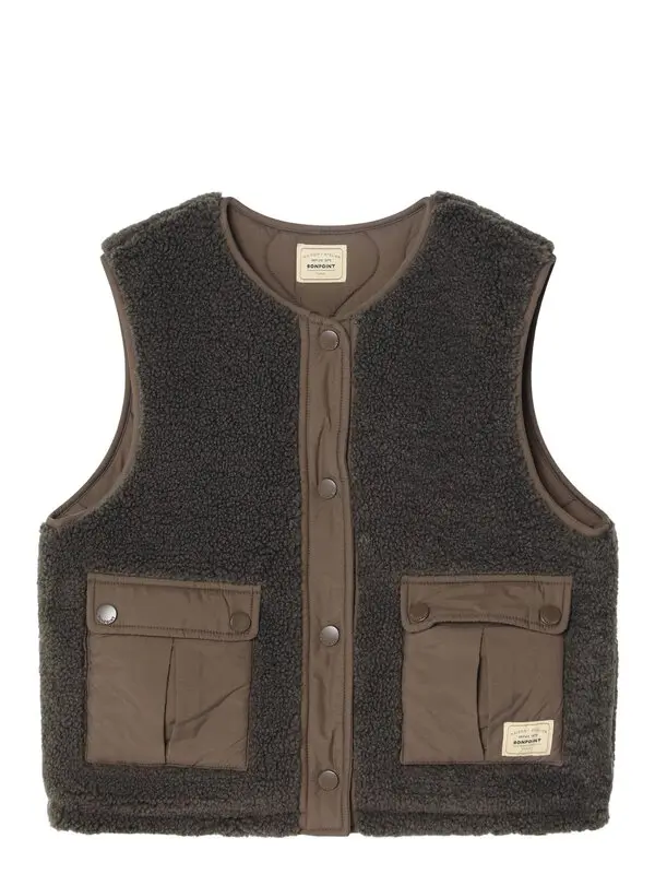 Bonpoint Reversible Gilet - Green