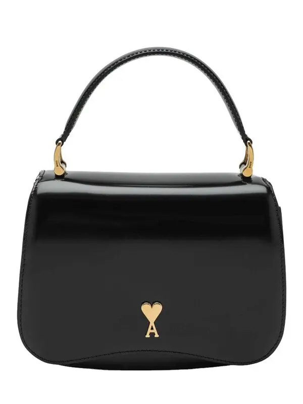 Ami Paris Paris Top Handle Bag - Black