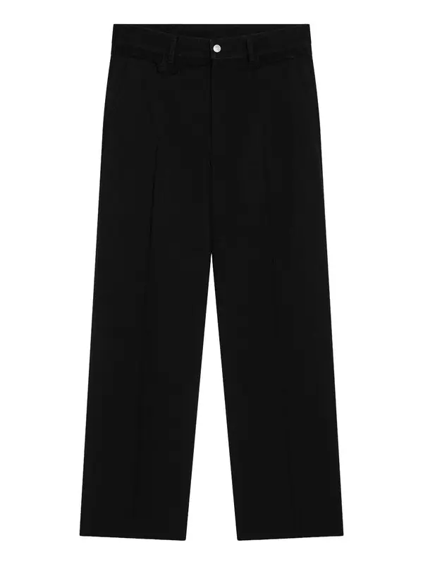 MAISON MARGIELA Wool Blend Trousers - Black