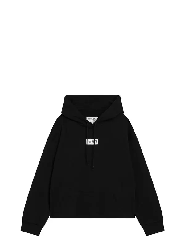 MAISON MARGIELA Cotton Hoodie - Black