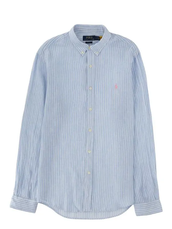 Polo Ralph Lauren Shirt With Logo - Baby Blue