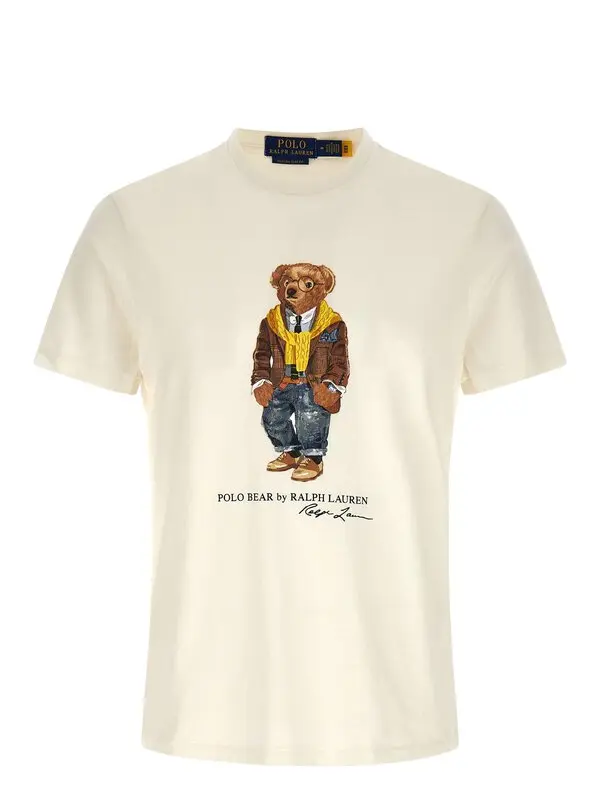 Polo Ralph Lauren Polo Bear' T Shirt - White