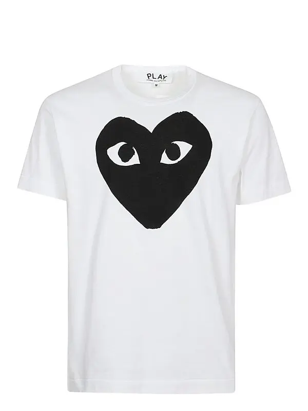 Comme Des Garçons Cotton T Shirt - White